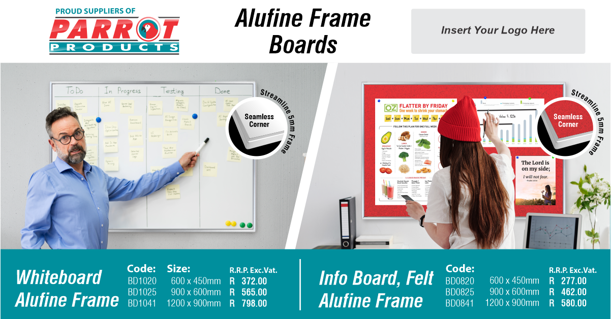 Writing Slate Markerboard (297*210mm Carded)