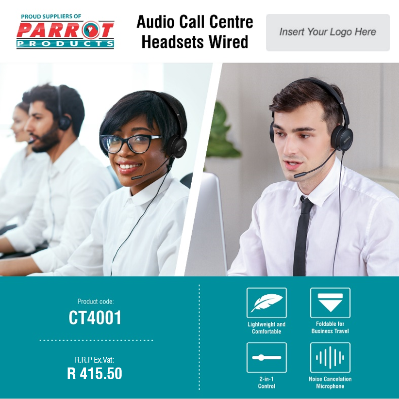 Wireless Call Centre Headset