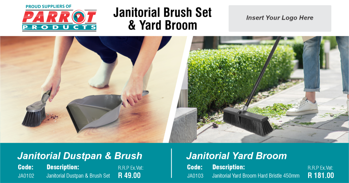 Janitorial Yard Broom Hard Bristle 450mm