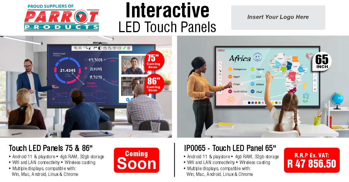 Interactive LED Touch Panel 75"