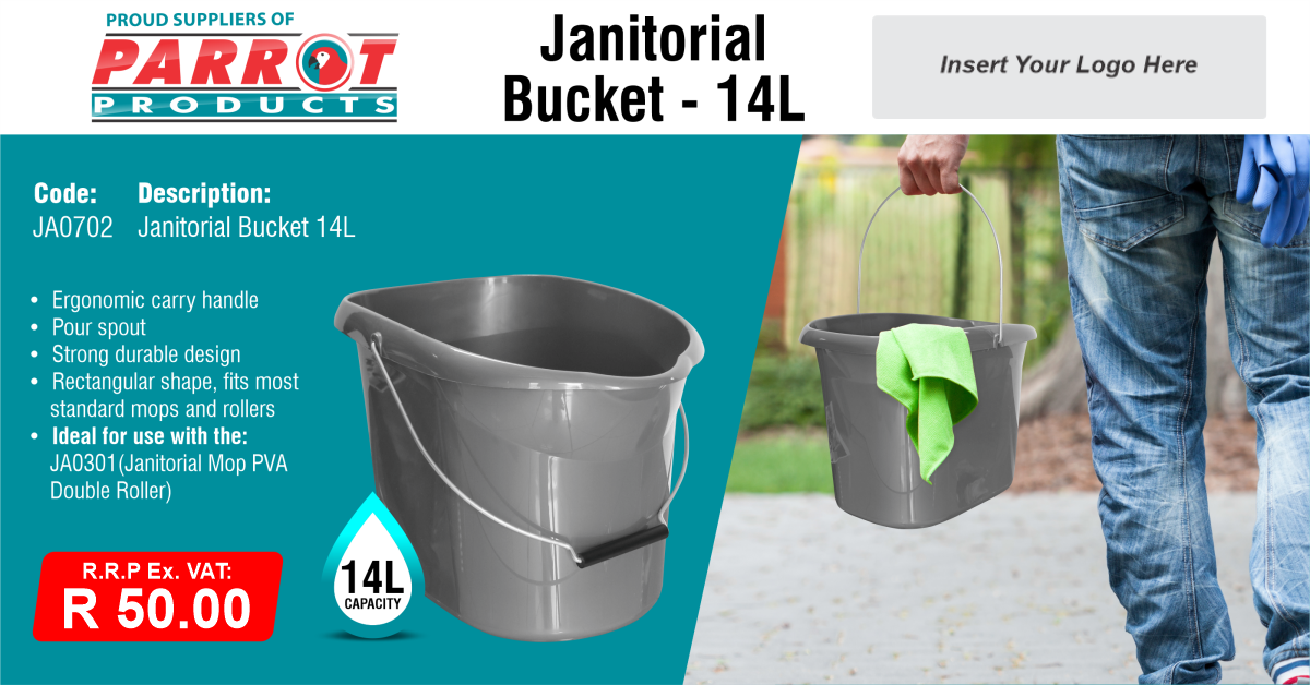 Janitorial Bucket 14L
