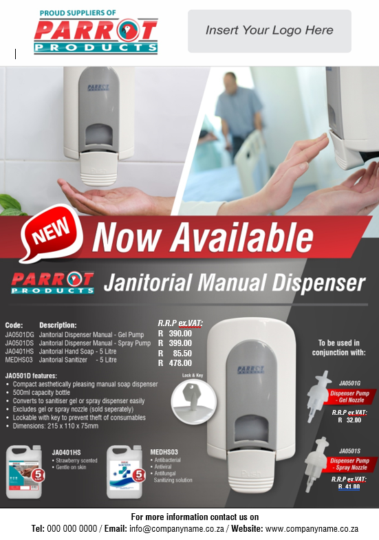 Janitorial Soap Dispenser Auto