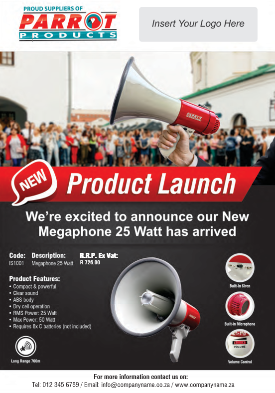 Megaphone (25 Watt)