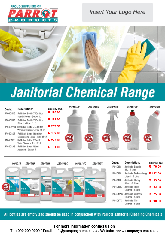 Janitorial Dishwash Liquid 5 Litre